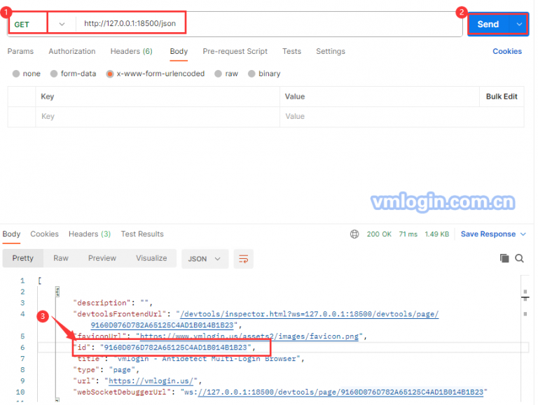 使用API接口切换Tab - VMLogin帮助中心