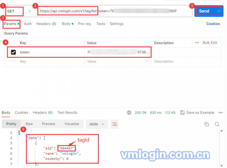 使用API接口获取账户内所有组列表 - VMLogin帮助中心